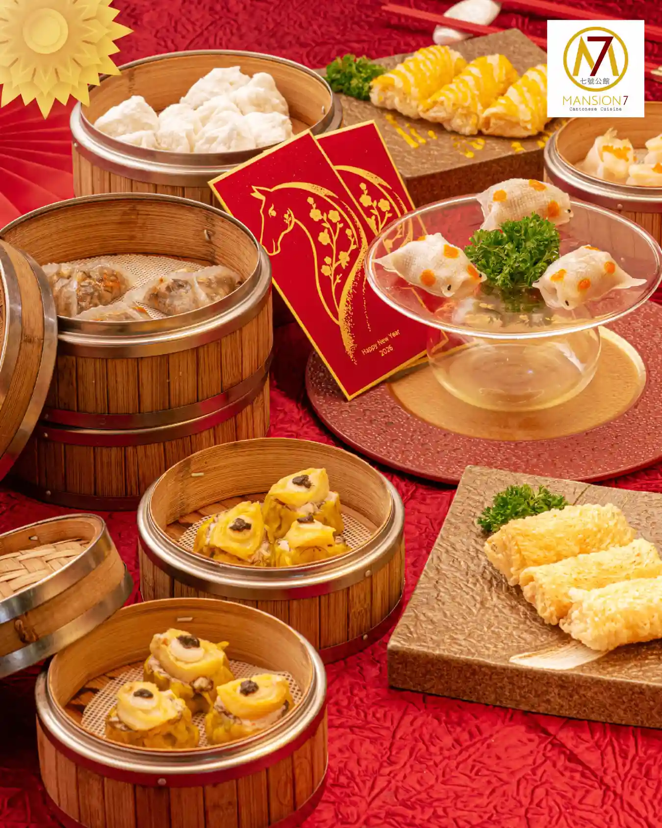Host Your Chinese New Year 2026 Lo Hei Dinner in Cantonese Style | Mansion7